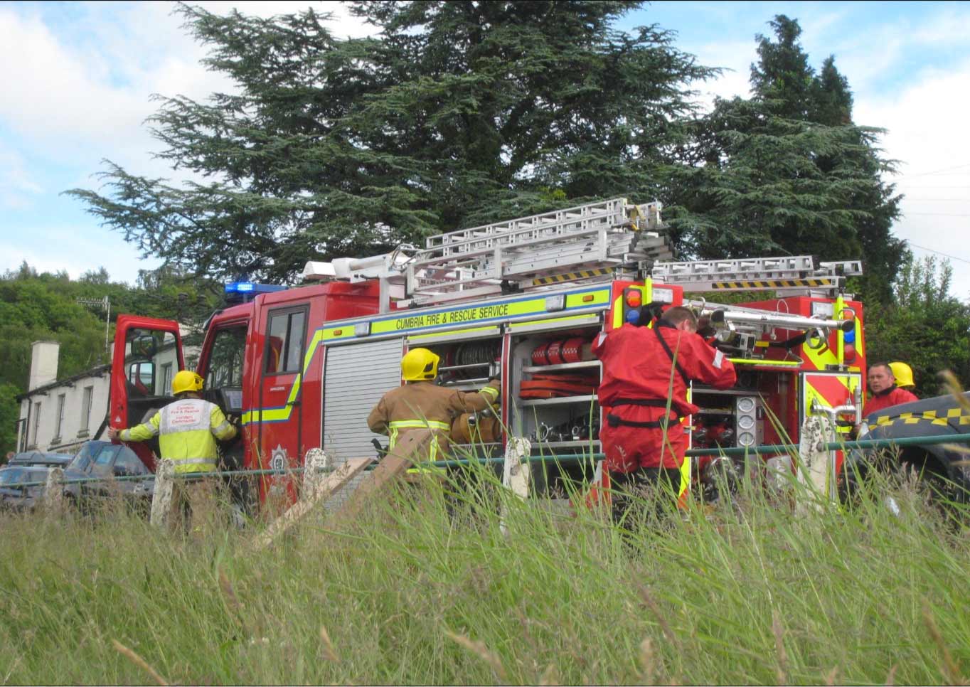 Dramatic Rescue at Sandside, Sunday 16th June, 2013 - Landscape Trust